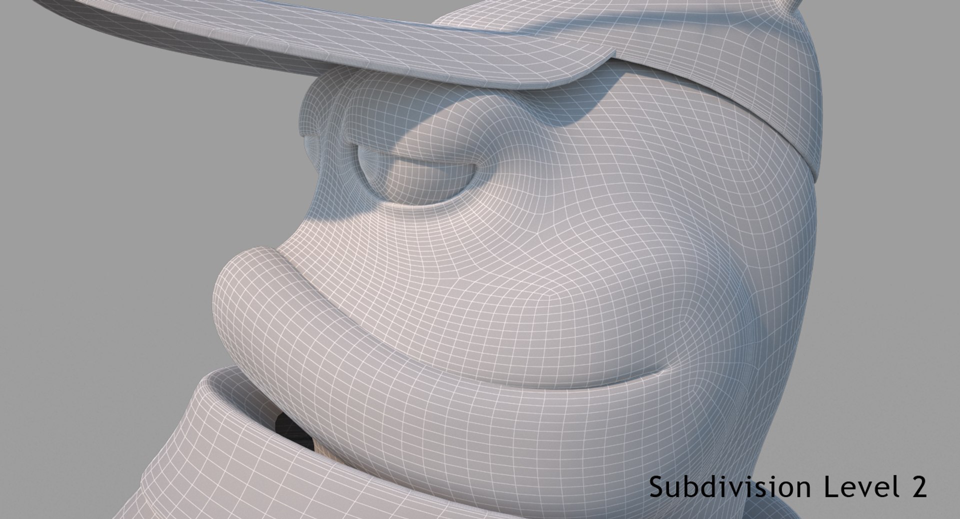 cartoon character 3d max