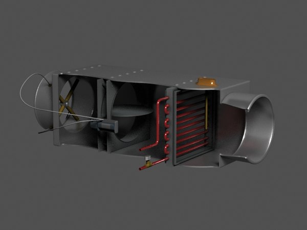 modelo 3d Caja VAV - TurboSquid 913645