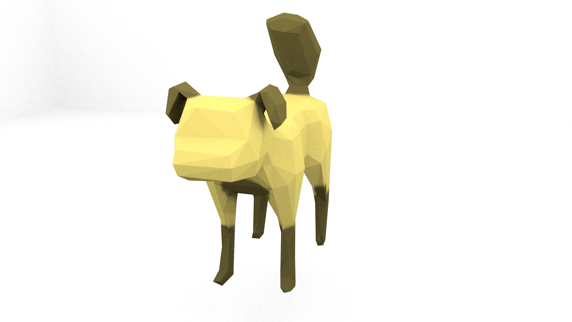 Lowpoly Dog 3D - TurboSquid 2273564