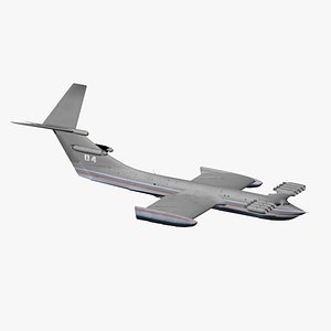 3D Ekranoplan Models | TurboSquid