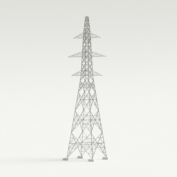 modelo 3d Torre electrica - TurboSquid 1189911