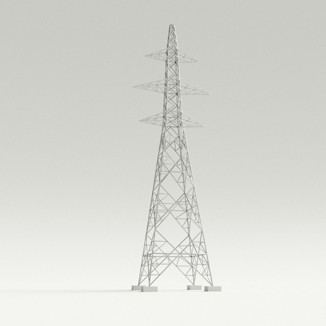 3D Model Electric Tower - TurboSquid 1189911
