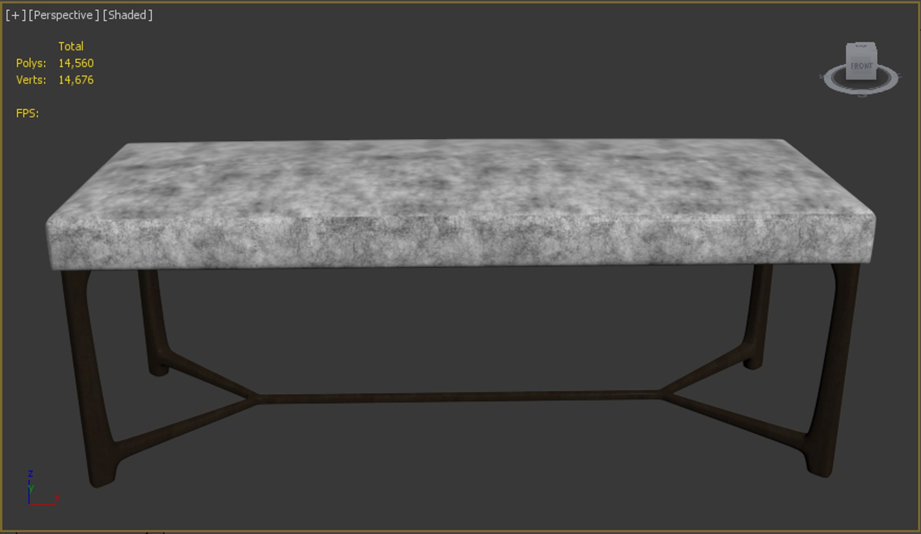 Xy Table 3d Model