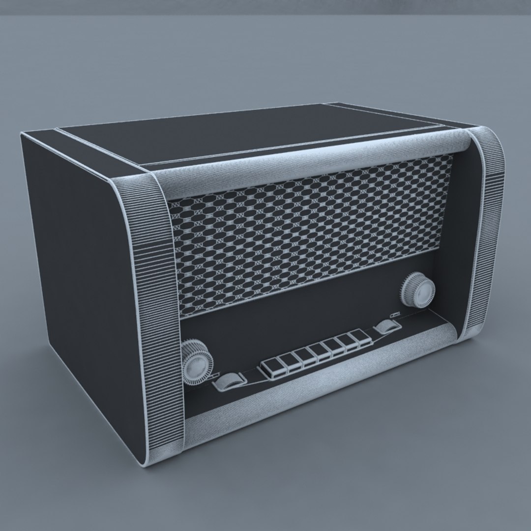 Old soviet radio 3D model - TurboSquid 1501944
