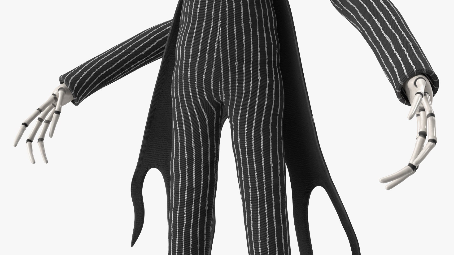 3D Jack Skellington Character Rigged - TurboSquid 2011348