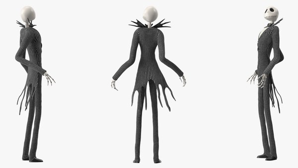 modelo 3d Personaje de Jack Skellington manipulado - TurboSquid 2011348