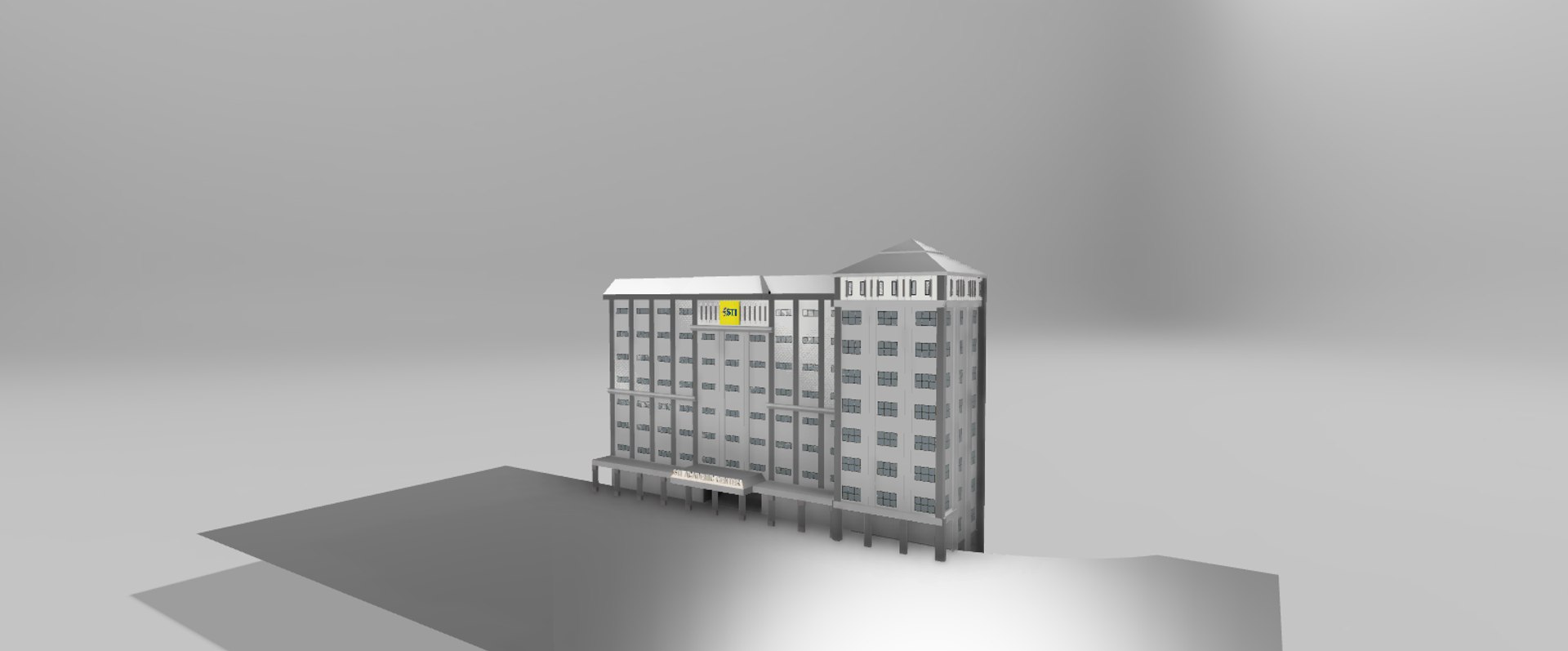 3D Model Building Sti - TurboSquid 1474317