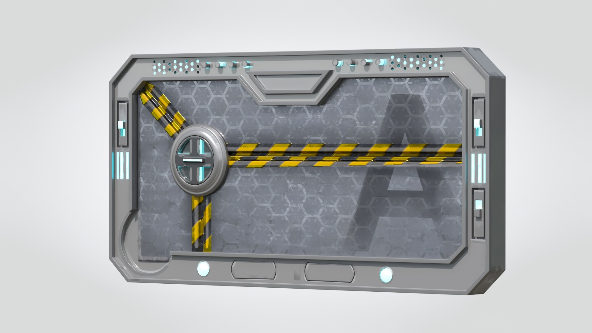 Gate ready pbr 3D model - TurboSquid 1661165