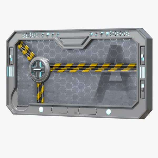 Gate ready pbr 3D model - TurboSquid 1661165