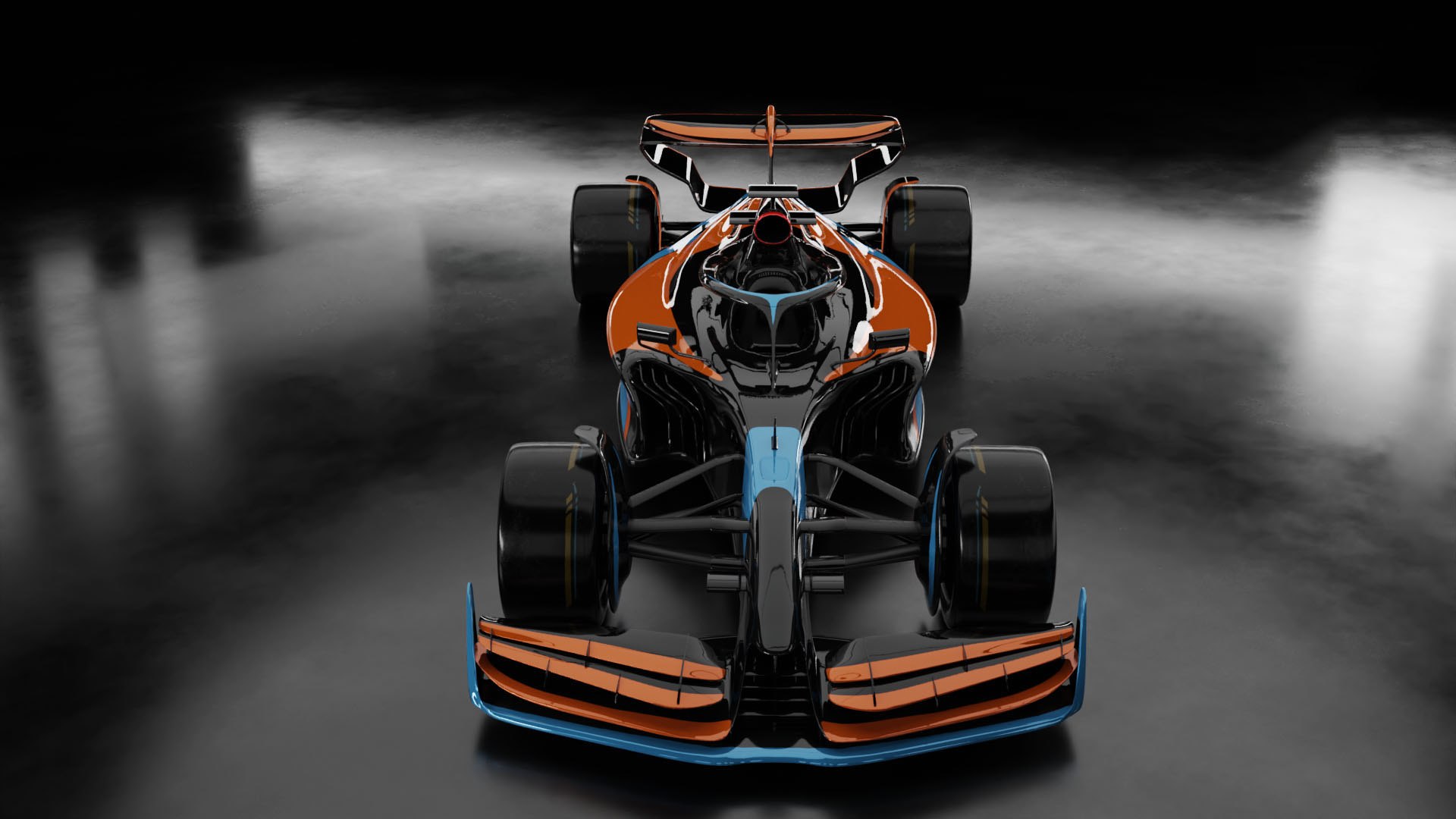 3D Mid Poly And Low Poly Generic Racing Car F1 03 - TurboSquid 2149135