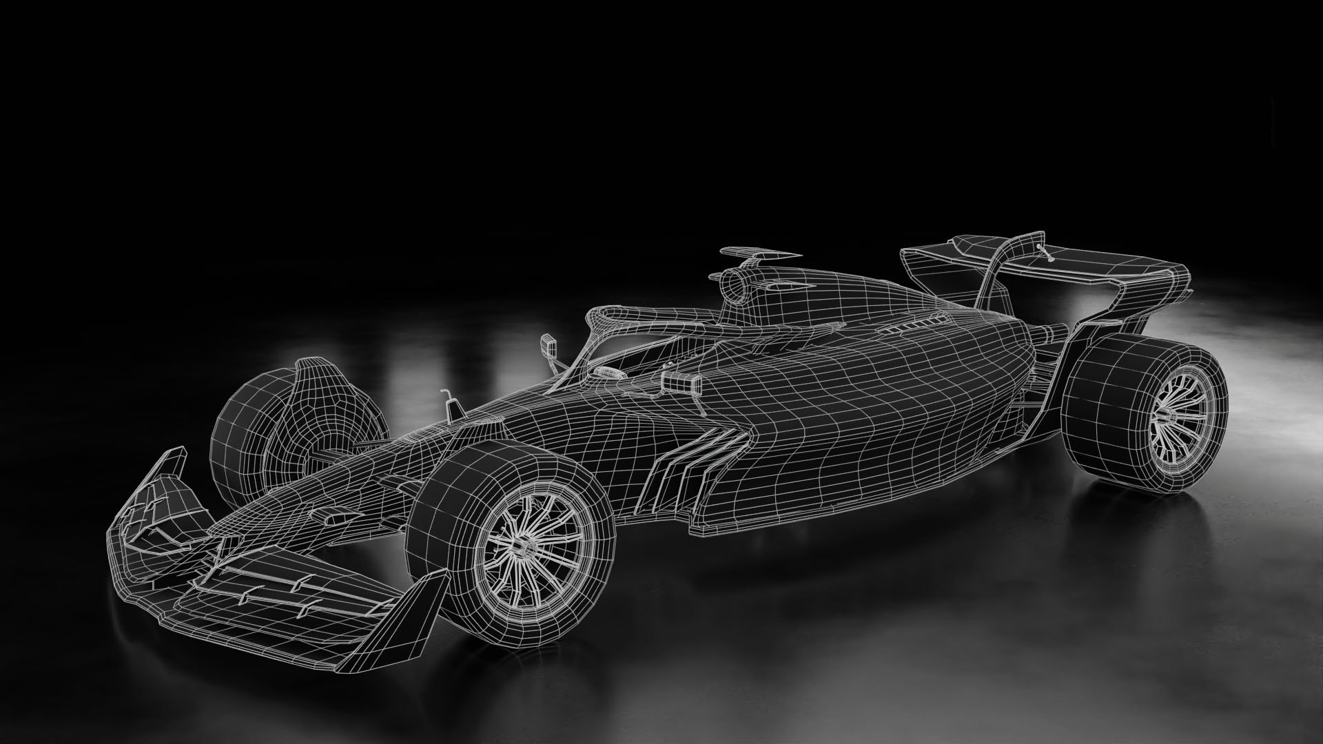3D Mid Poly And Low Poly Generic Racing Car F1 03 - TurboSquid 2149135