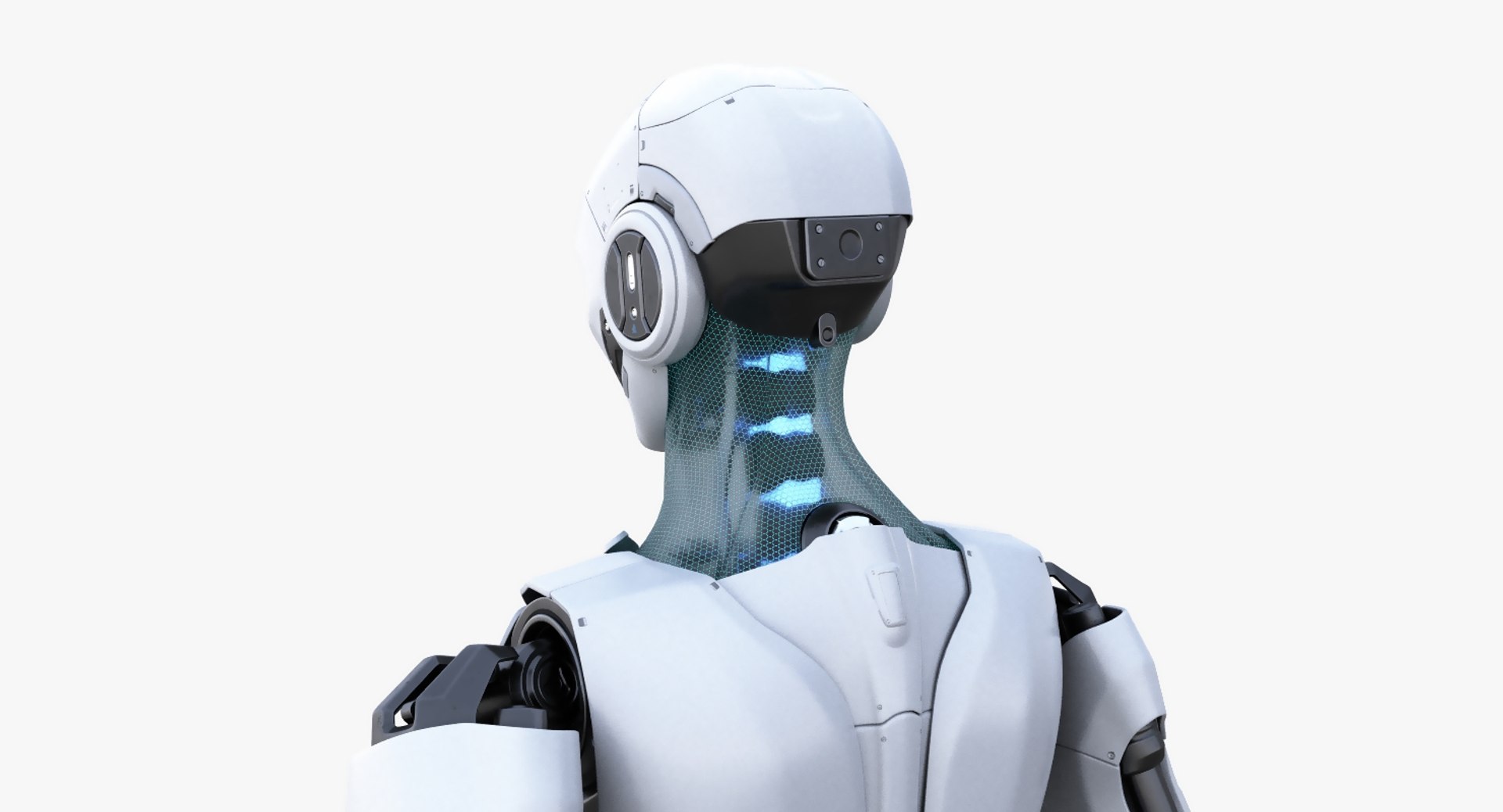 Sci-fi male female robots 3D model - TurboSquid 1360518
