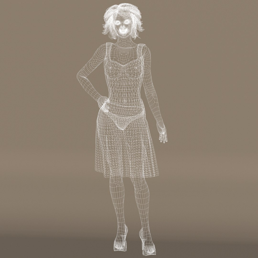 3D realistic jeane cw model - TurboSquid 1505964