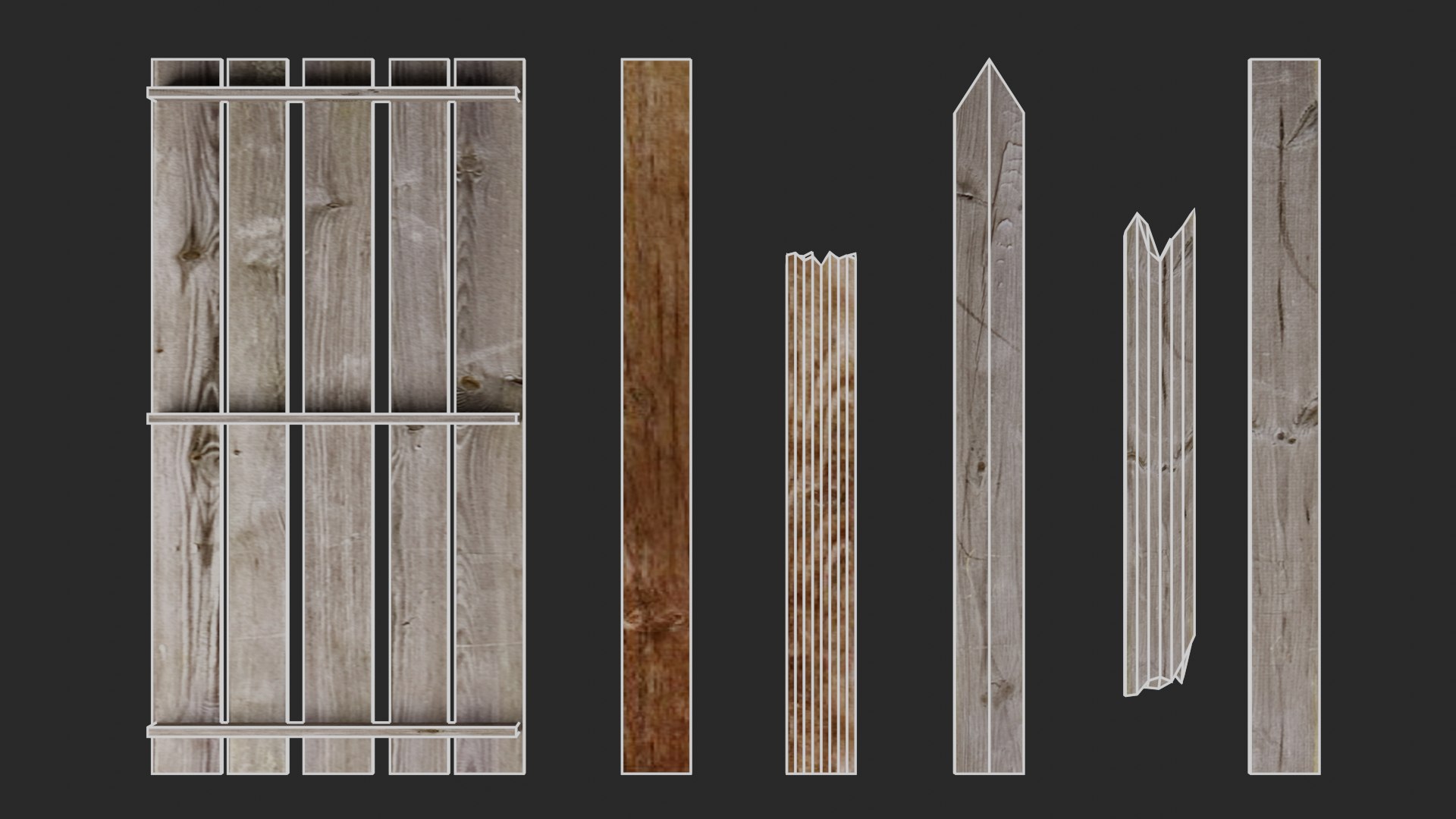 Plank Wood 3D Model - TurboSquid 1772621