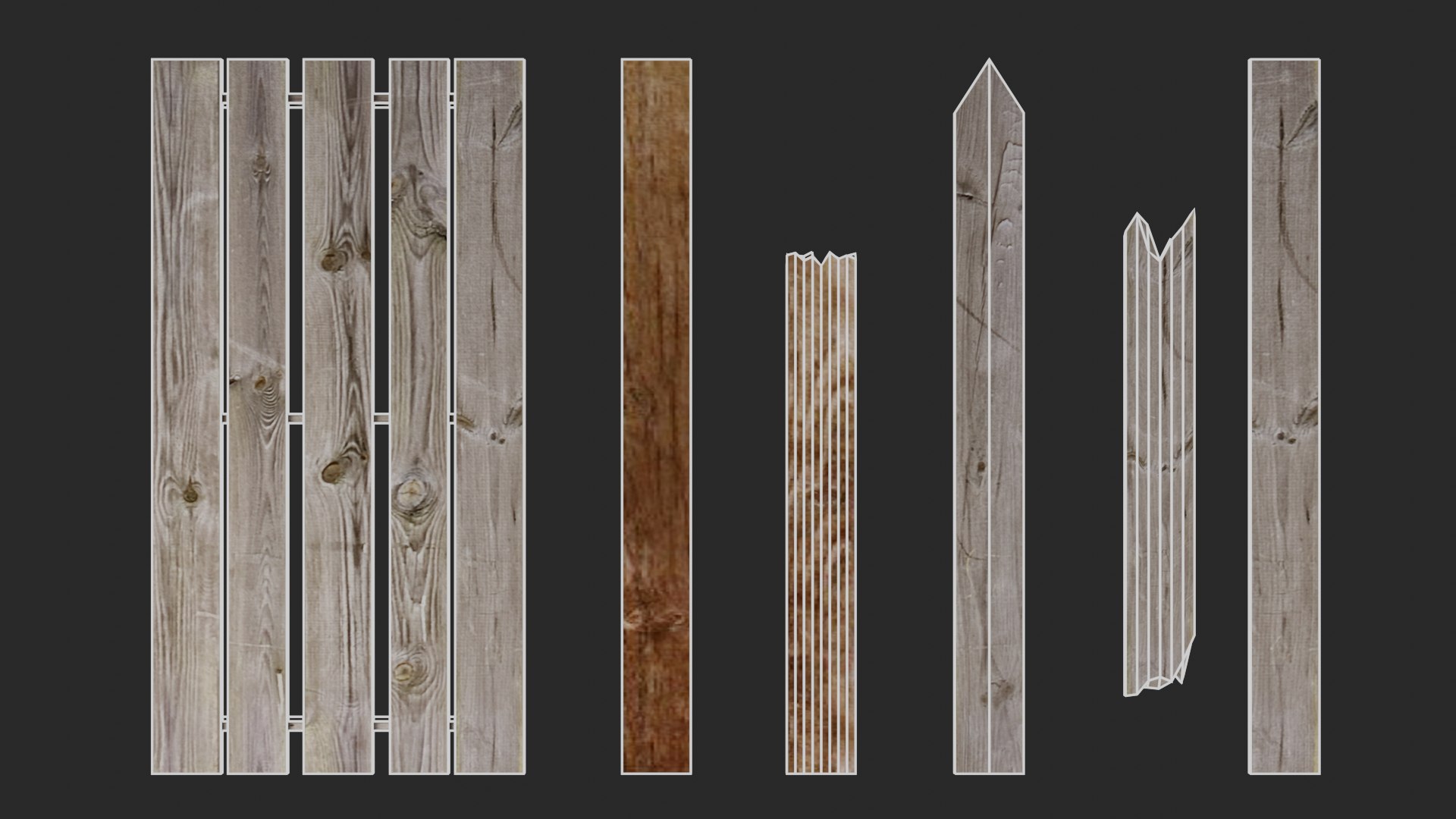 Plank Wood 3D Model - TurboSquid 1772621