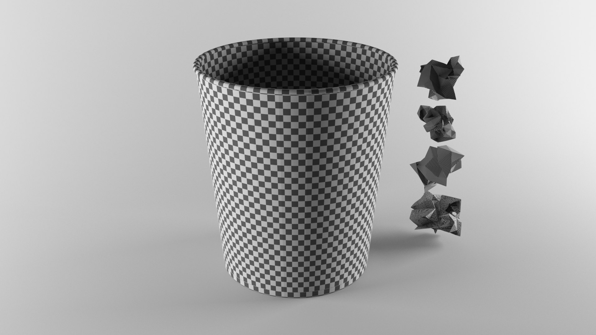 3D model crumpled paper trash - TurboSquid 1324160