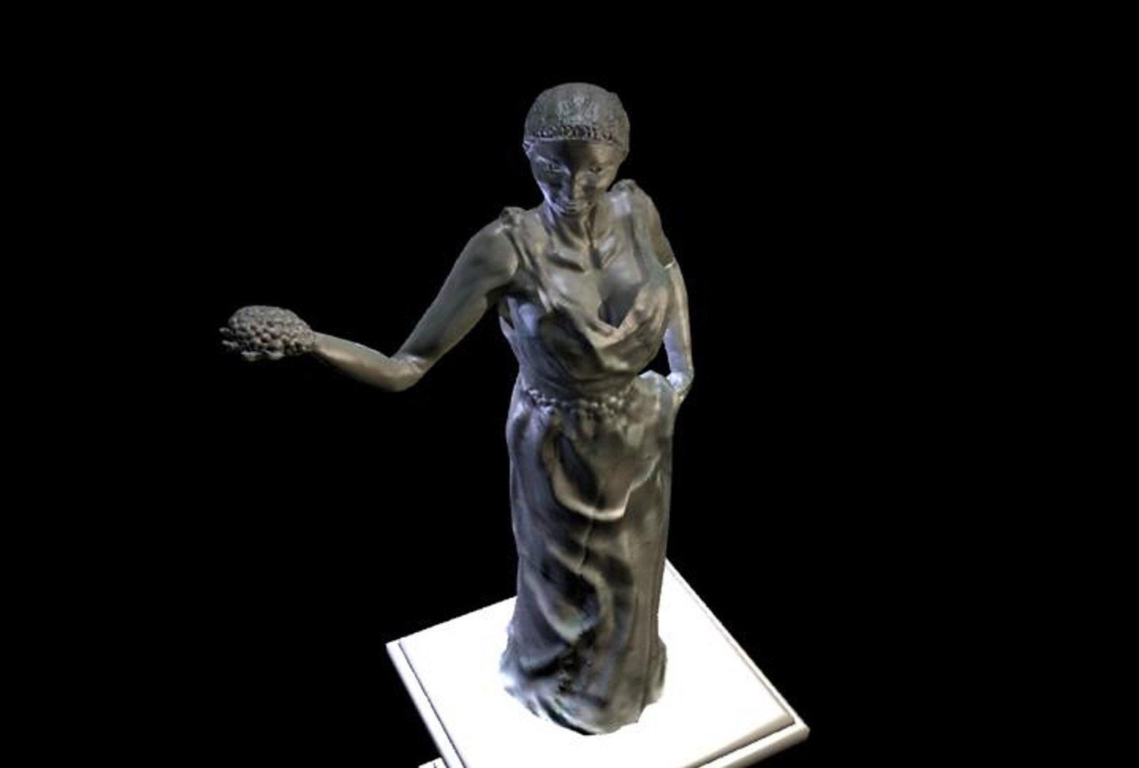 3d Model Statue Greek