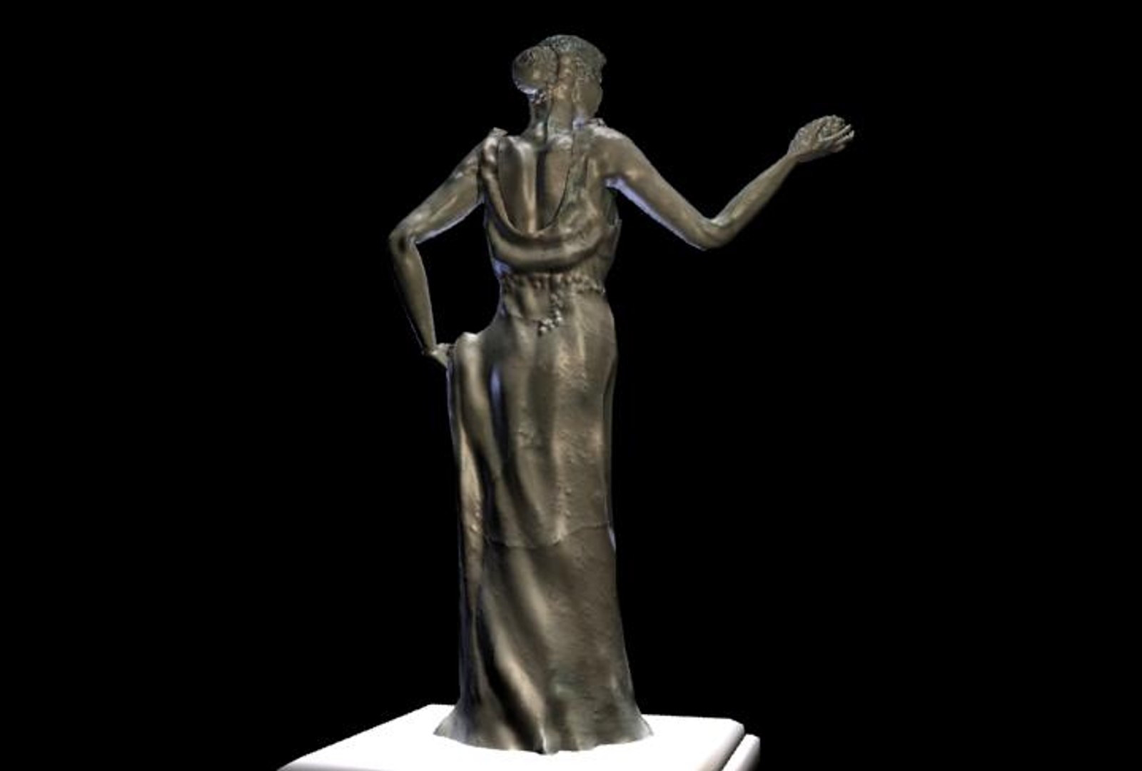 3d Model Statue Greek