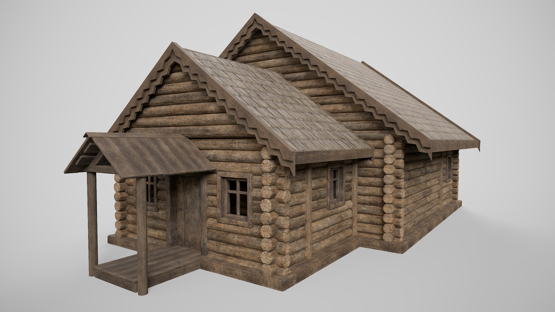 Old Hut 3D - TurboSquid 1663603