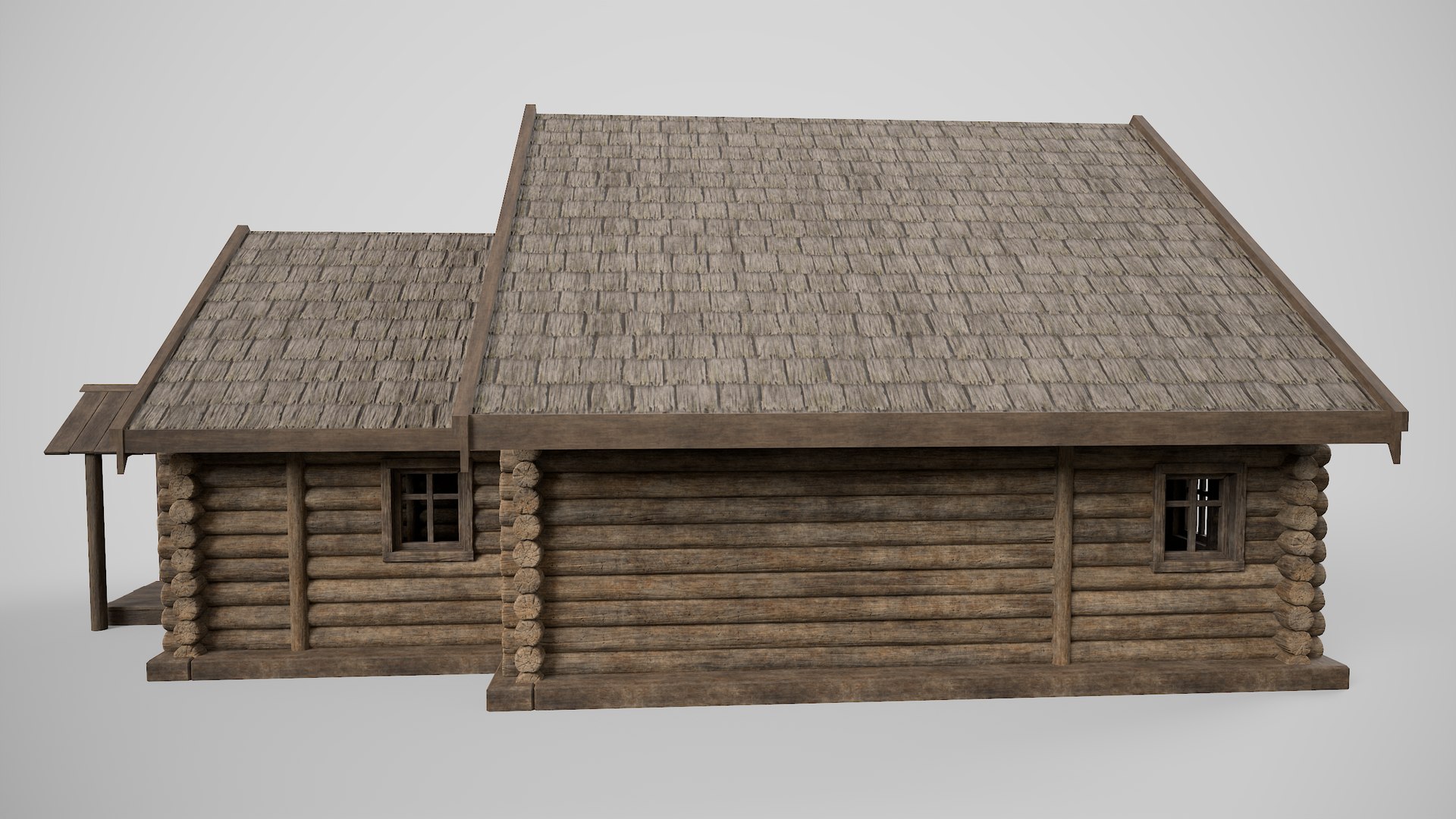 Old Hut 3D - TurboSquid 1663603