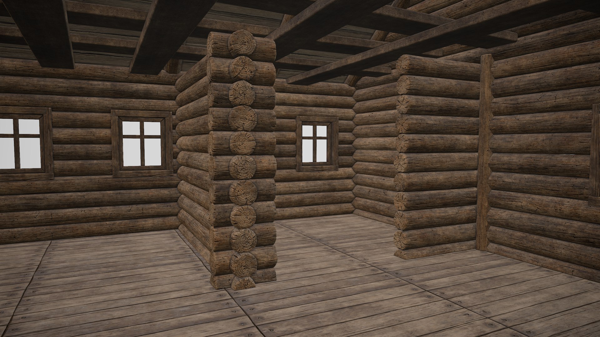 Old Hut 3D - TurboSquid 1663603