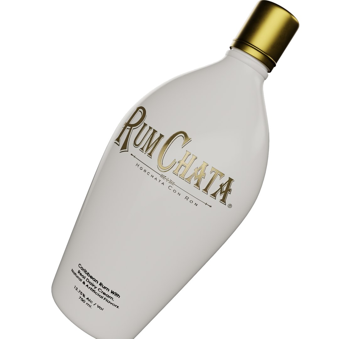 Rumchata Alcohol Bottle - TurboSquid 2398426