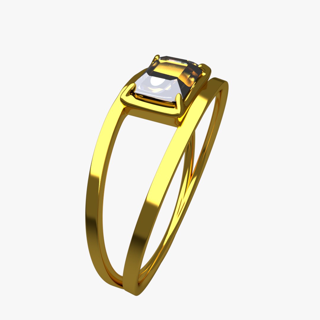 Gold Ring 3d Model