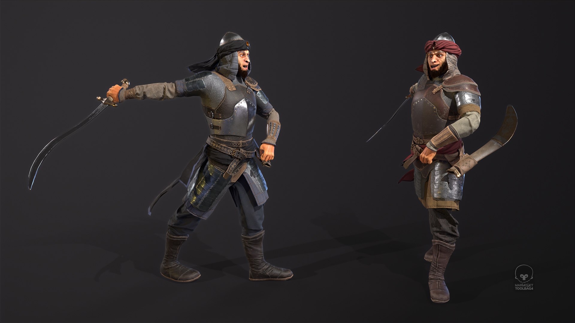 Eastern Warrior bundle model - TurboSquid 1954670
