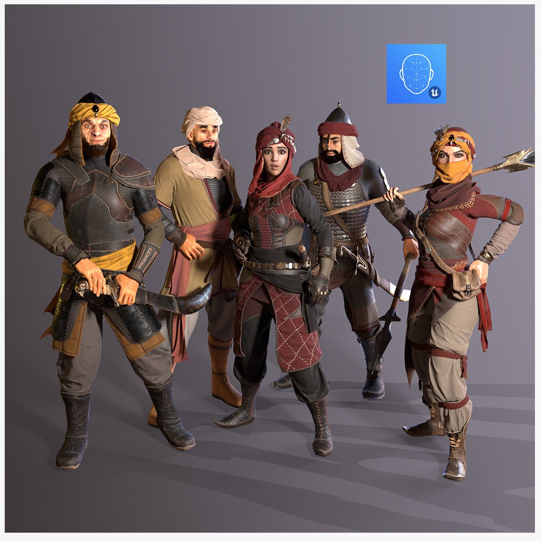 Eastern Warrior bundle model - TurboSquid 1954670