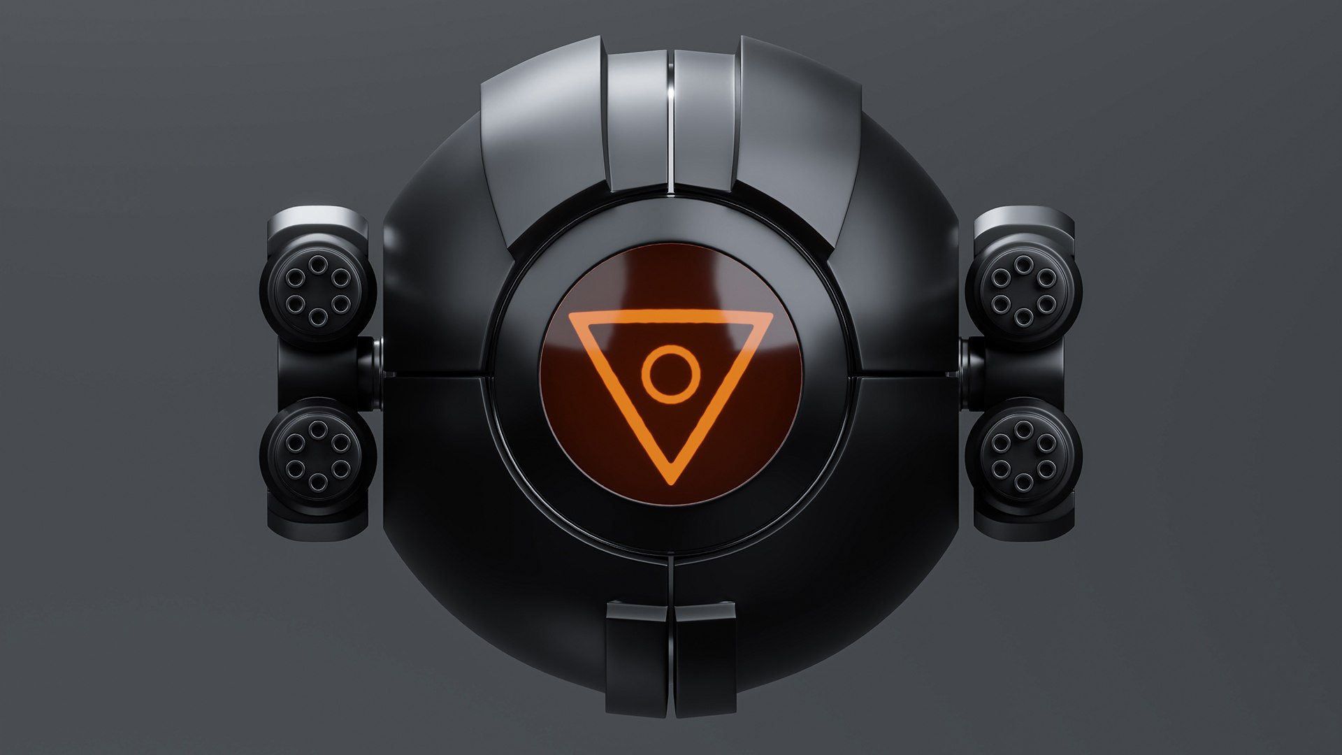 3D Spherical Drone Model - TurboSquid 2211617
