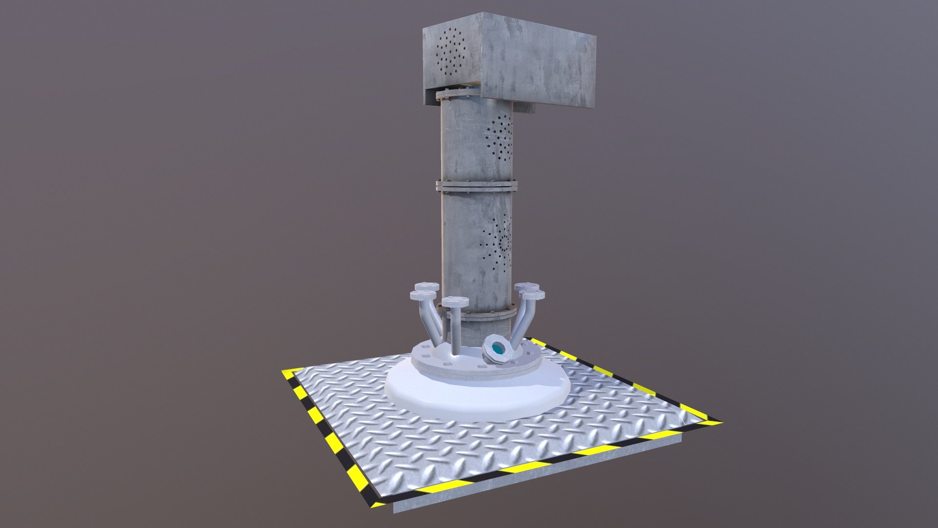 Sci-fi Vessel 3D Model - TurboSquid 2288865