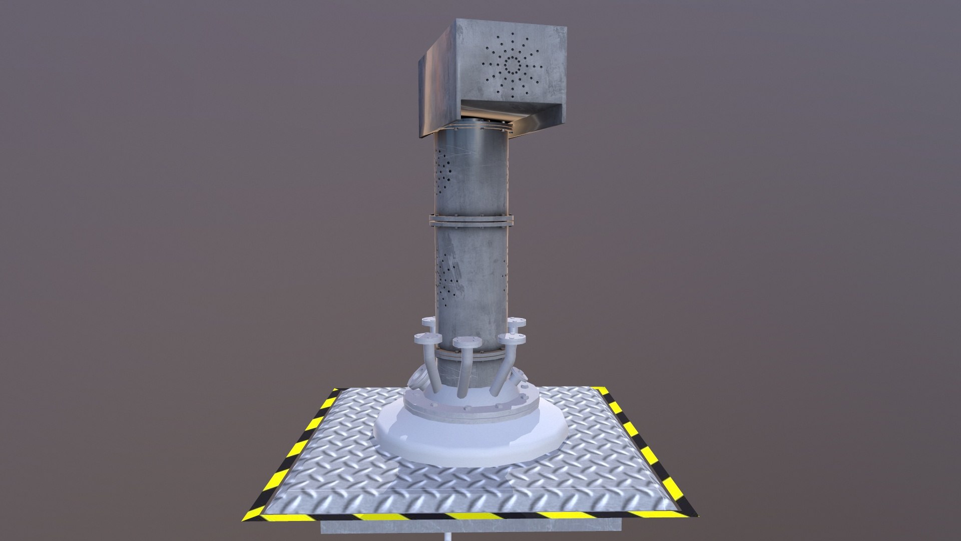Sci-fi Vessel 3D Model - TurboSquid 2288865