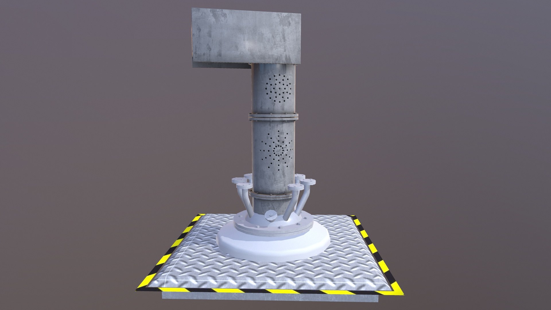 Sci-fi Vessel 3D Model - TurboSquid 2288865
