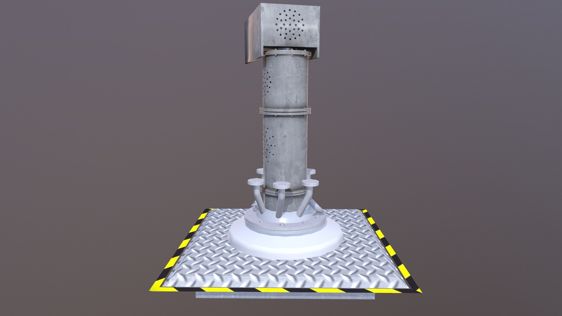 Sci-fi Vessel 3D Model - TurboSquid 2288865