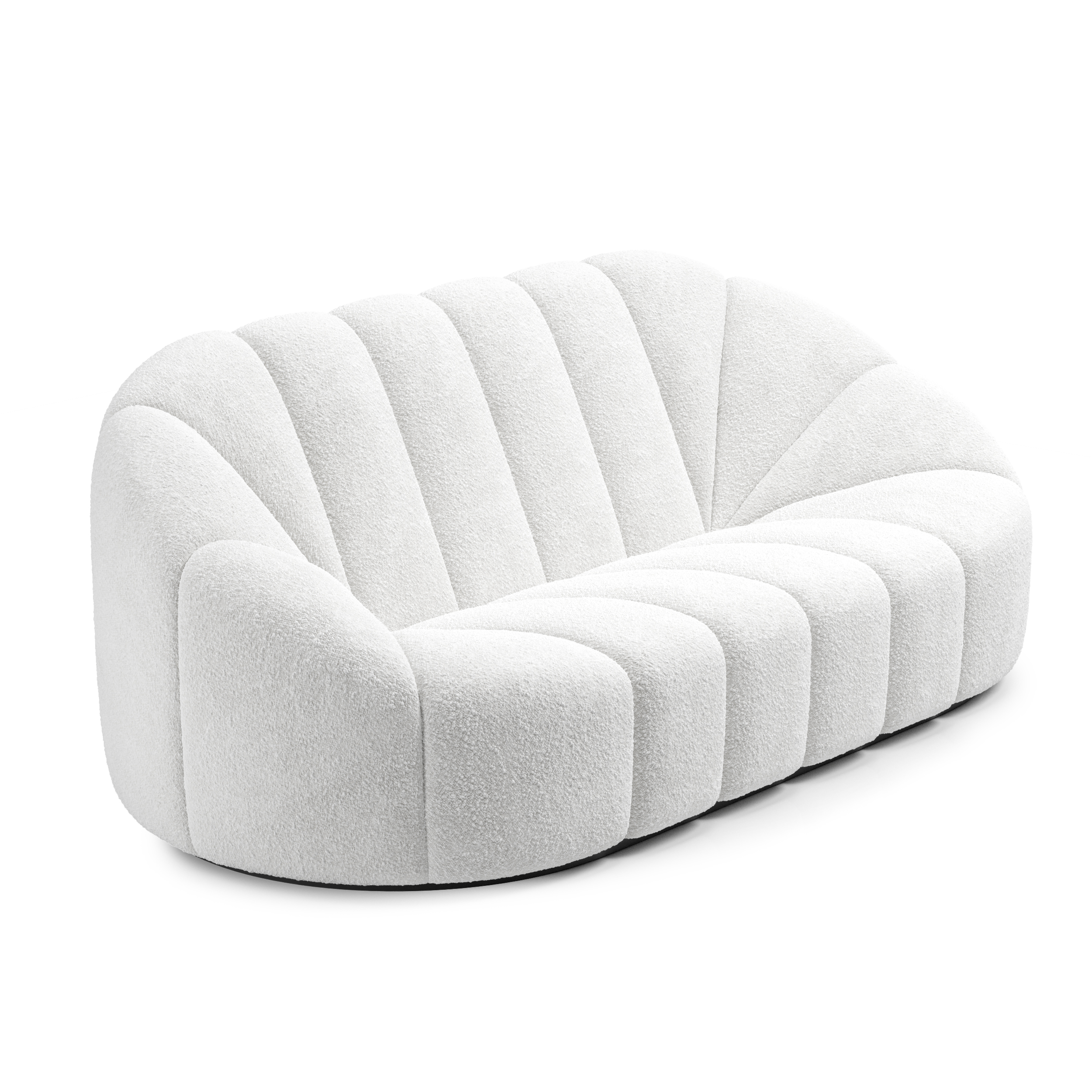 Alpha Sofa 2 seater 3D - TurboSquid 1810348