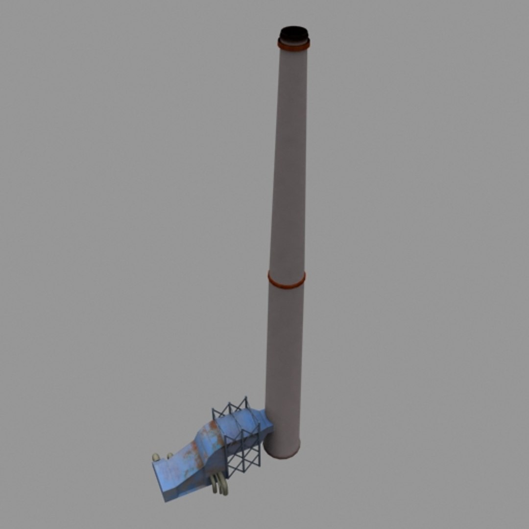 3d Power Station Plant Model