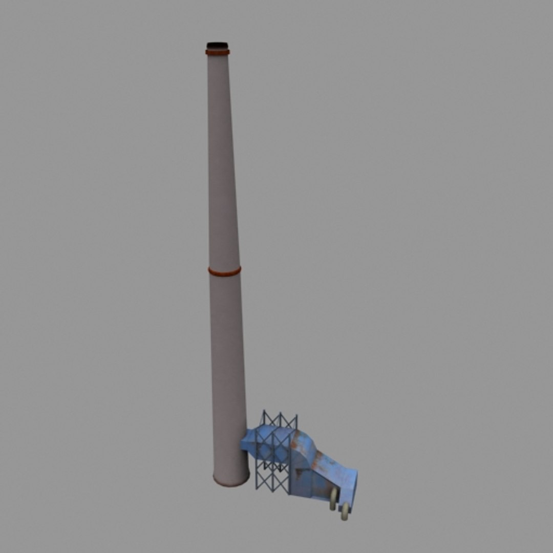 3d Power Station Plant Model
