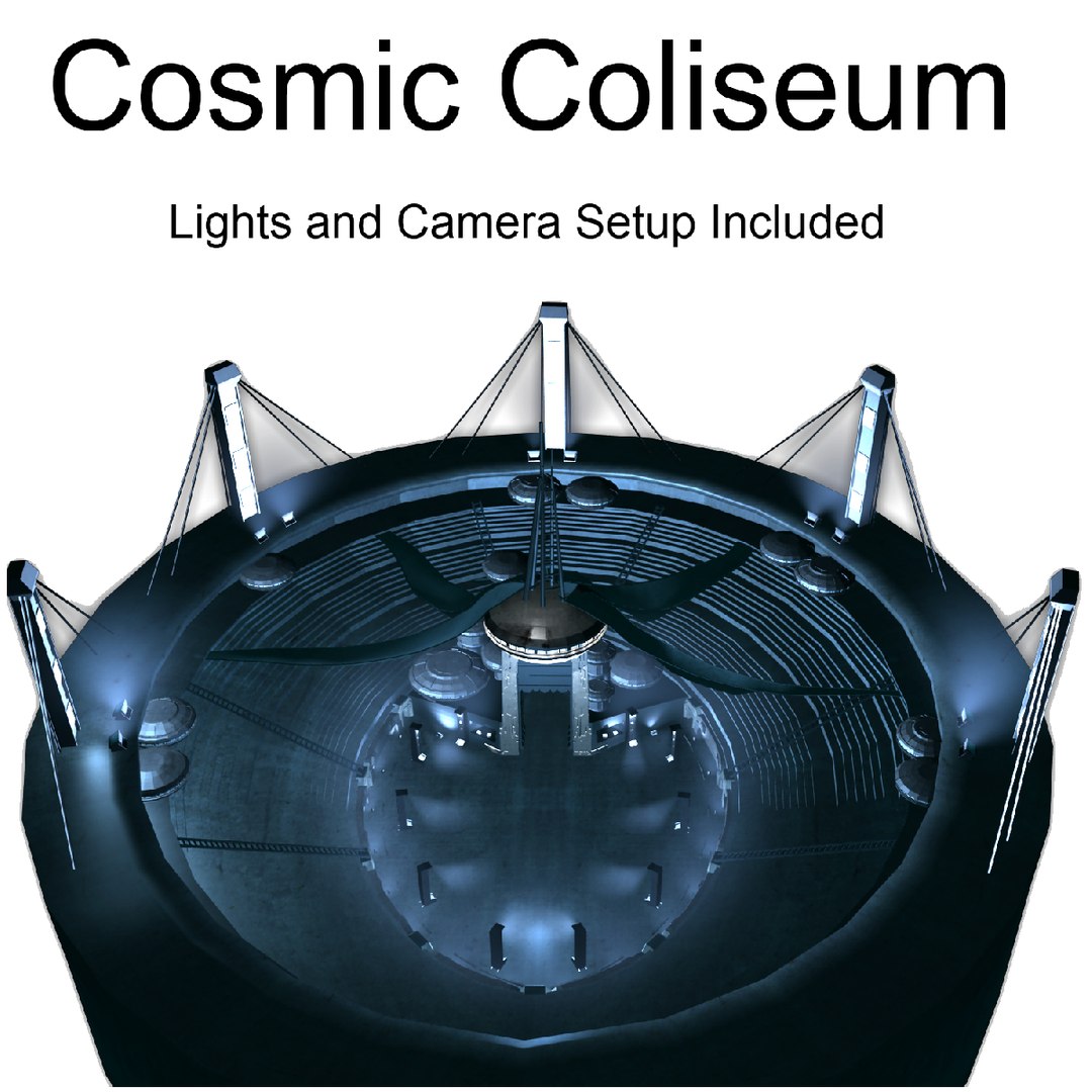 Coliseum Cosmic 3d Max