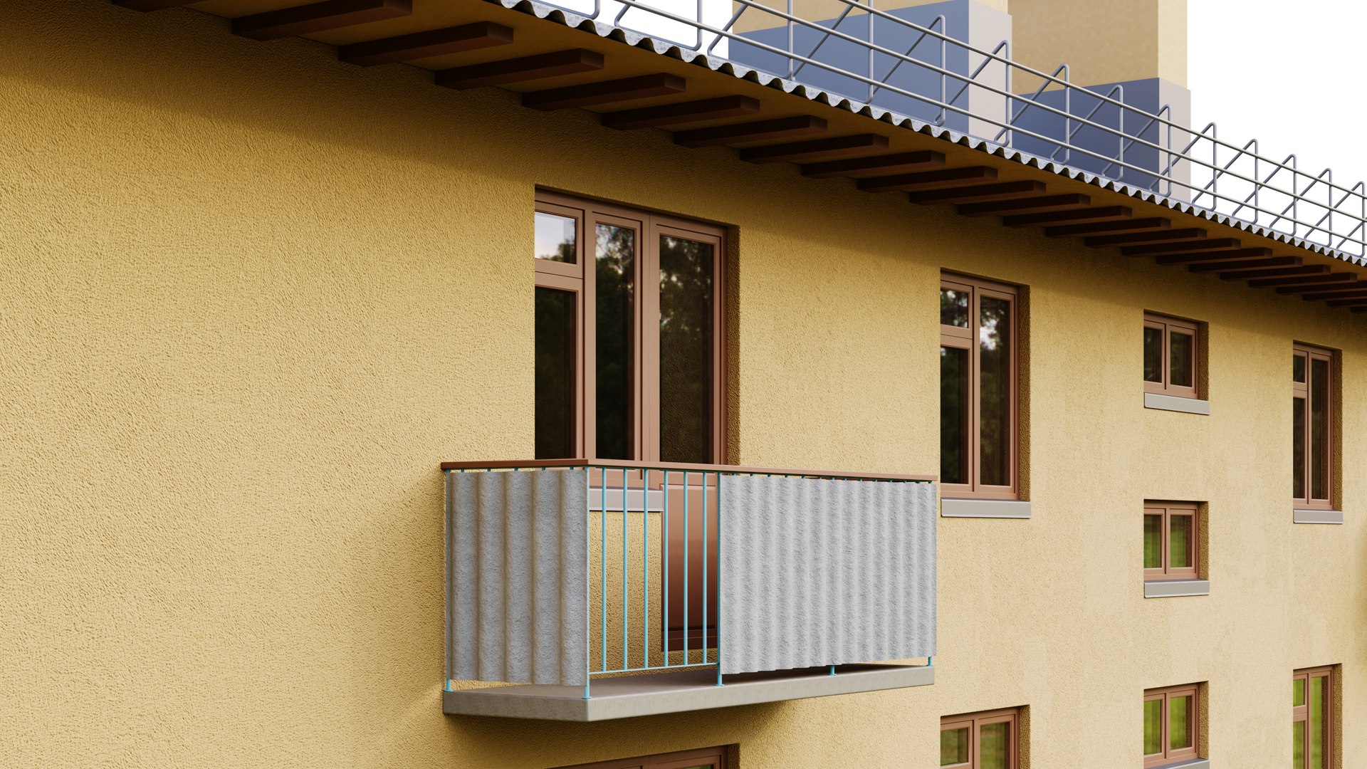 Typical Brick Soviet Residential Building Of The 60s 3D Model ...