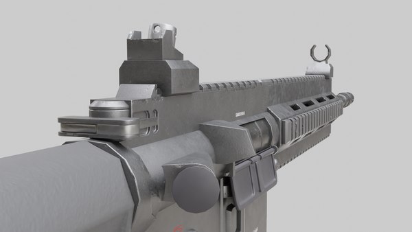 modelo 3d Fusil de asalto HK M416 - TurboSquid 2149732