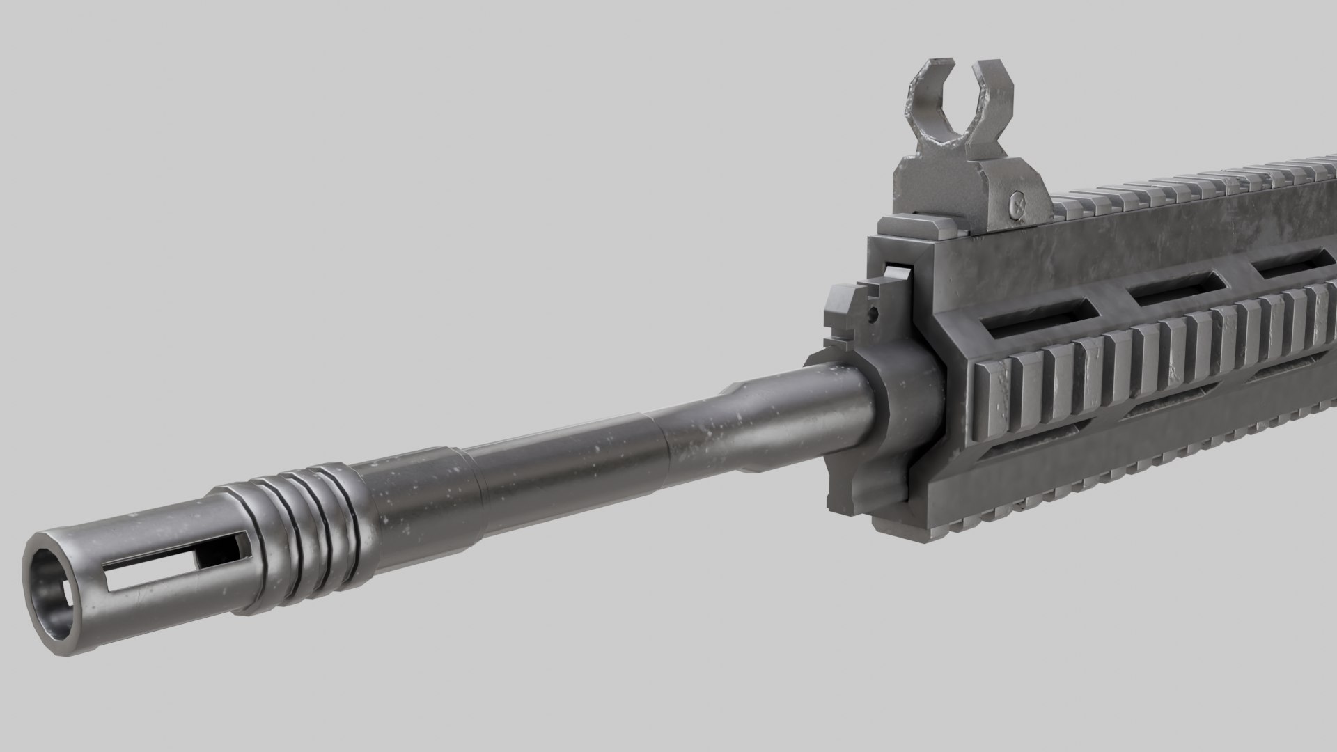 M416 Assault Rifle 3D Model - TurboSquid 2149732