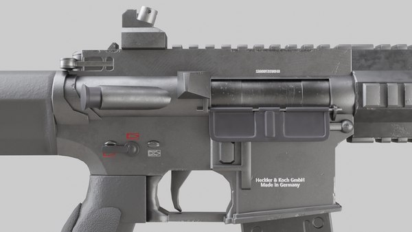 modelo 3d Fusil de asalto HK M416 - TurboSquid 2149732