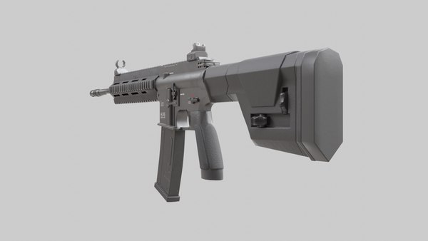 HK M416突击步枪3D模型 - TurboSquid 2149732