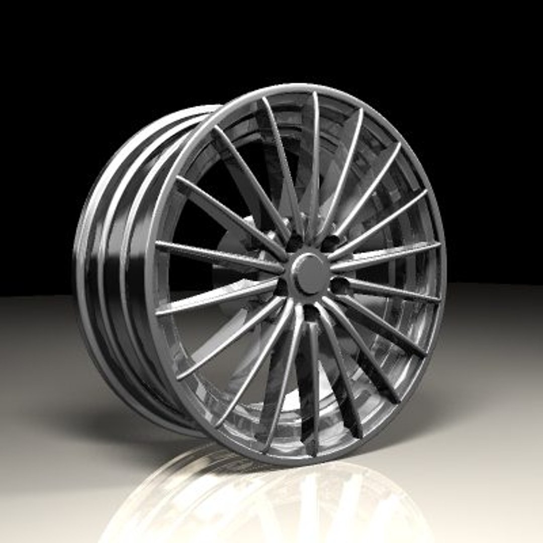 3d Model Wheel Rim