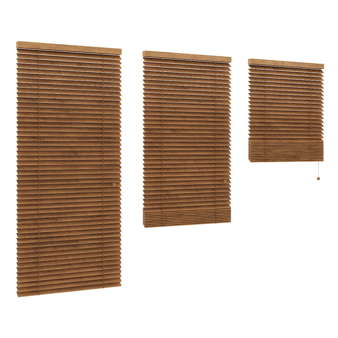 Wooden Shutters C4d