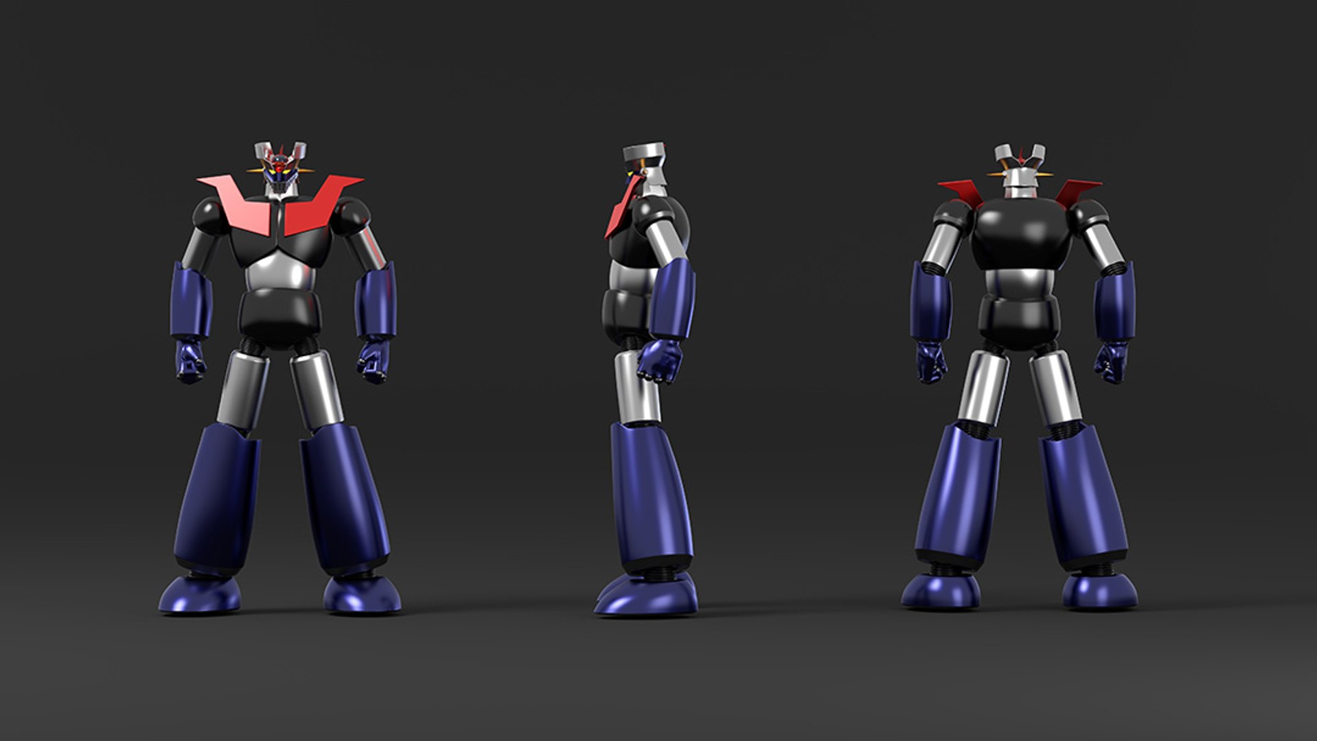 Classic Robot Mazinger Z 3D - TurboSquid 1617924