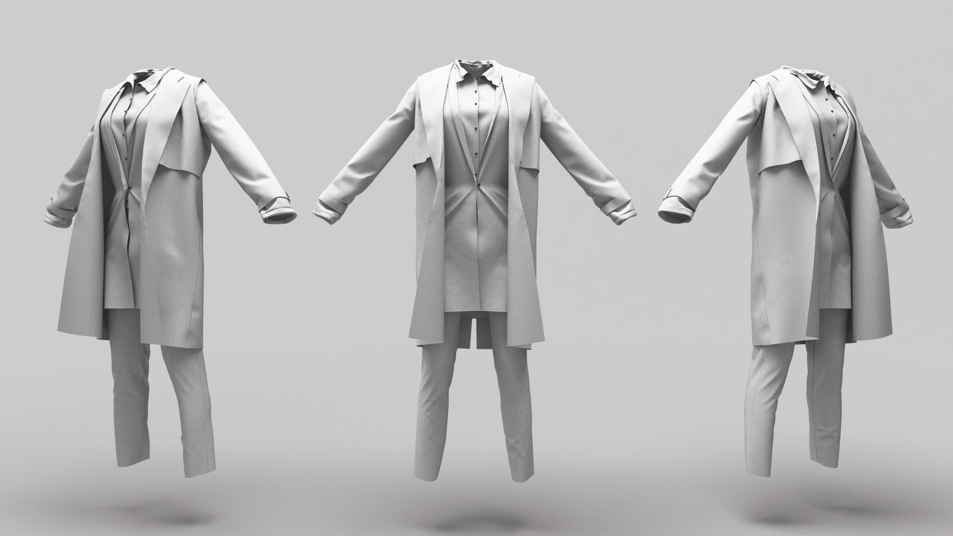 3D Female Cloting 14 - TurboSquid 1603268
