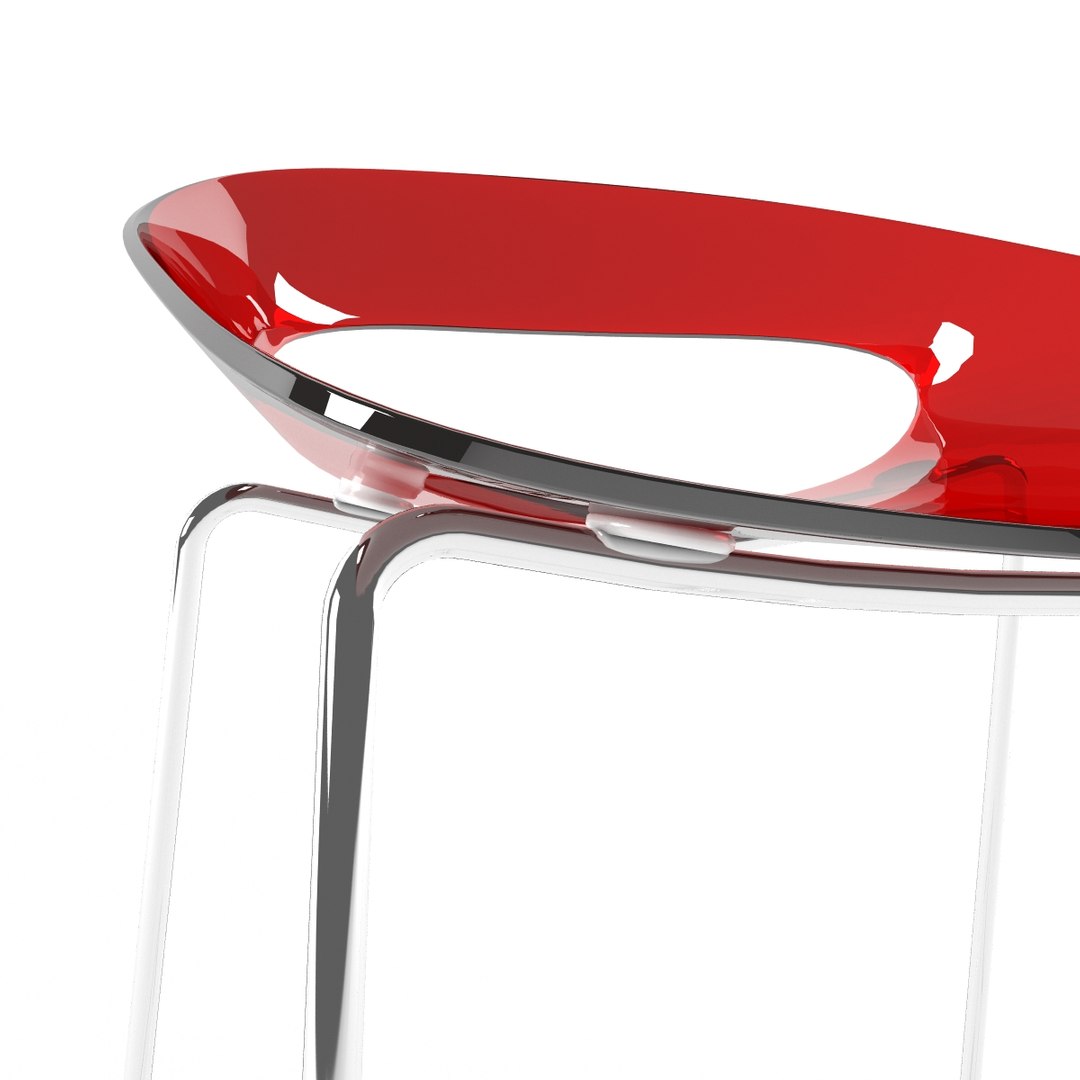 3d Stool Vienna Chair Model