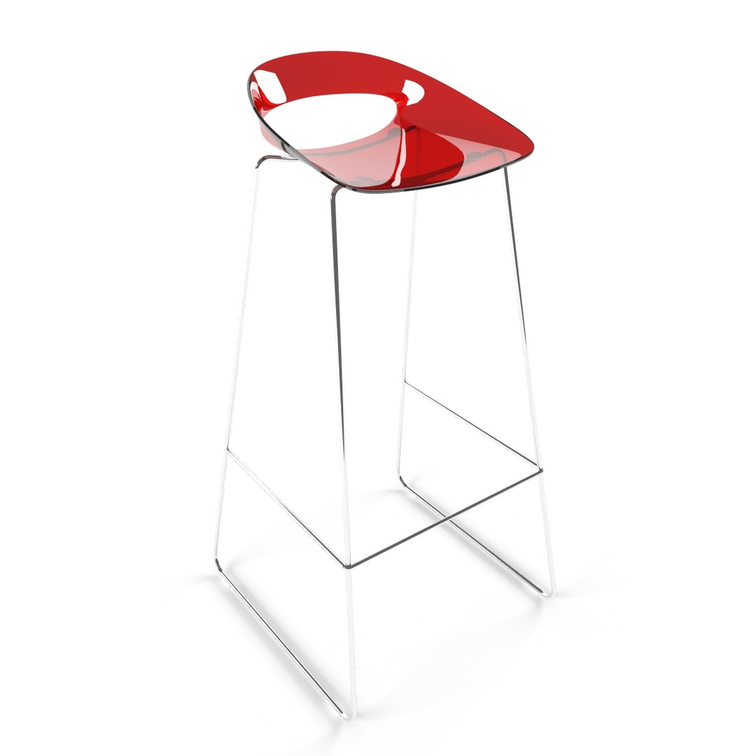 3d Stool Vienna Chair Model