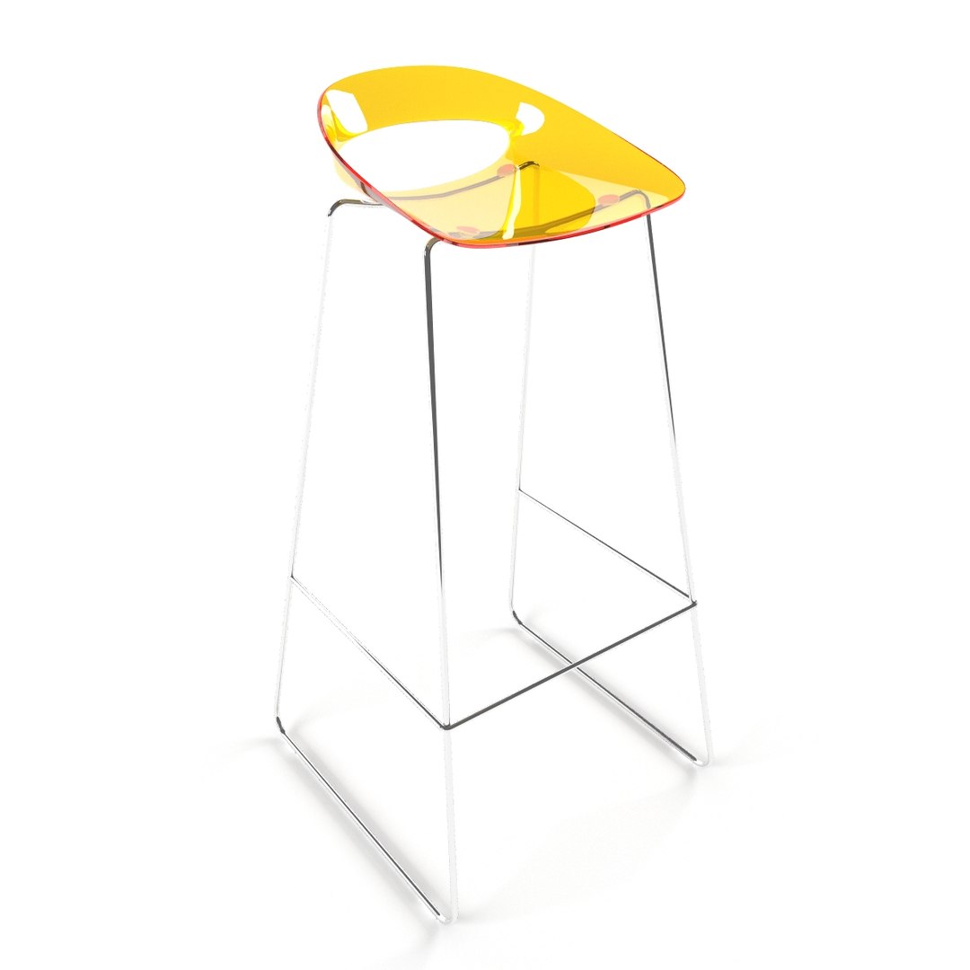 3d Stool Vienna Chair Model